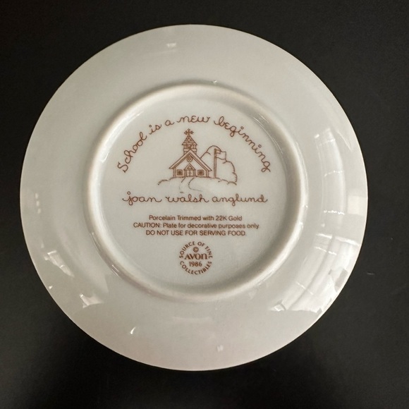 Avon | Art | Vintage Avon School Is A New Beginning Plate | Poshmark